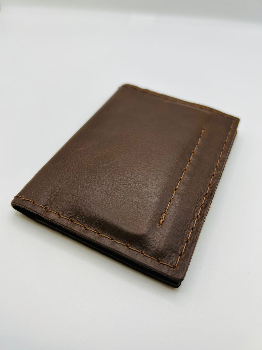 Espresso Cash Wallet – Thinleatherdesign